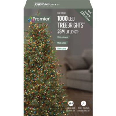 1000 LED TreeBrights (Multi colour) - Radway Bridge Garden Centre