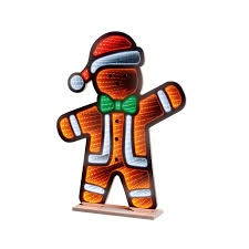 60cm Standing Gingerbread Man - Radway Bridge Garden Centre