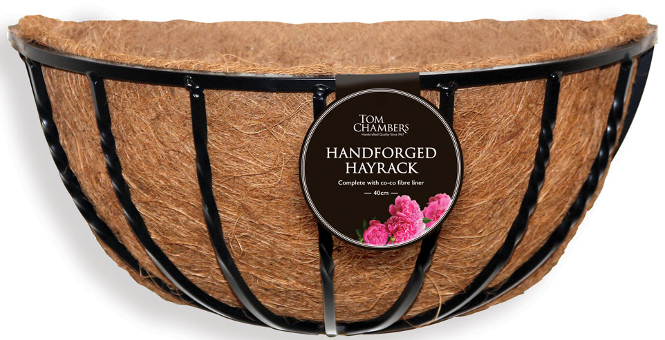 Cottage Forge Hayrack c/w liner - 40cm - Radway Bridge Garden Centre