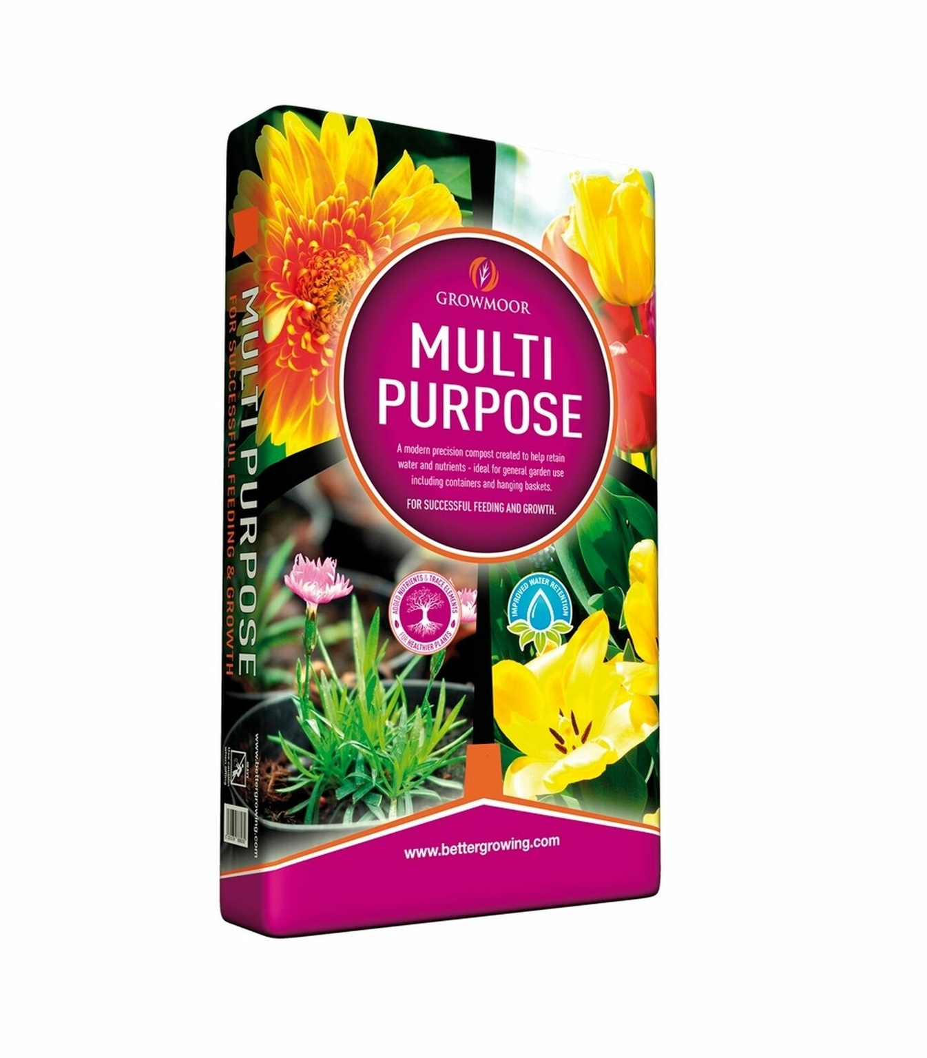 Growmoor 50L Multi Purpose Compost - Radway Bridge Garden Centre