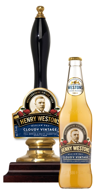Henry Westons Medium Dry Cloudy Vintage - Radway Bridge Garden Centre