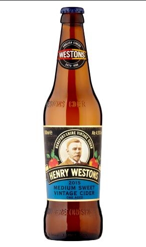 Henry Westons Medium Sweet Cider - Radway Bridge Garden Centre