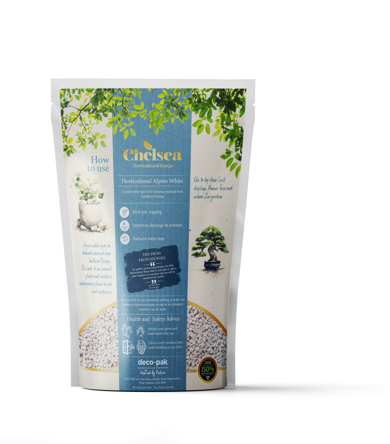 Horticultural Alpine White Handy pack - Radway Bridge Garden Centre