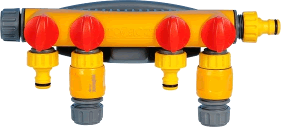 Hozelock 4-Way Tap Connector - Radway Bridge Garden Centre