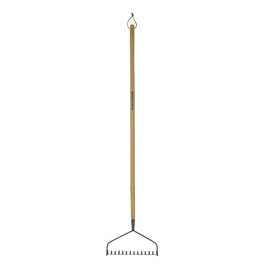 Kent & Stowe CS Long Handled Soil Rake - Radway Bridge Garden Centre