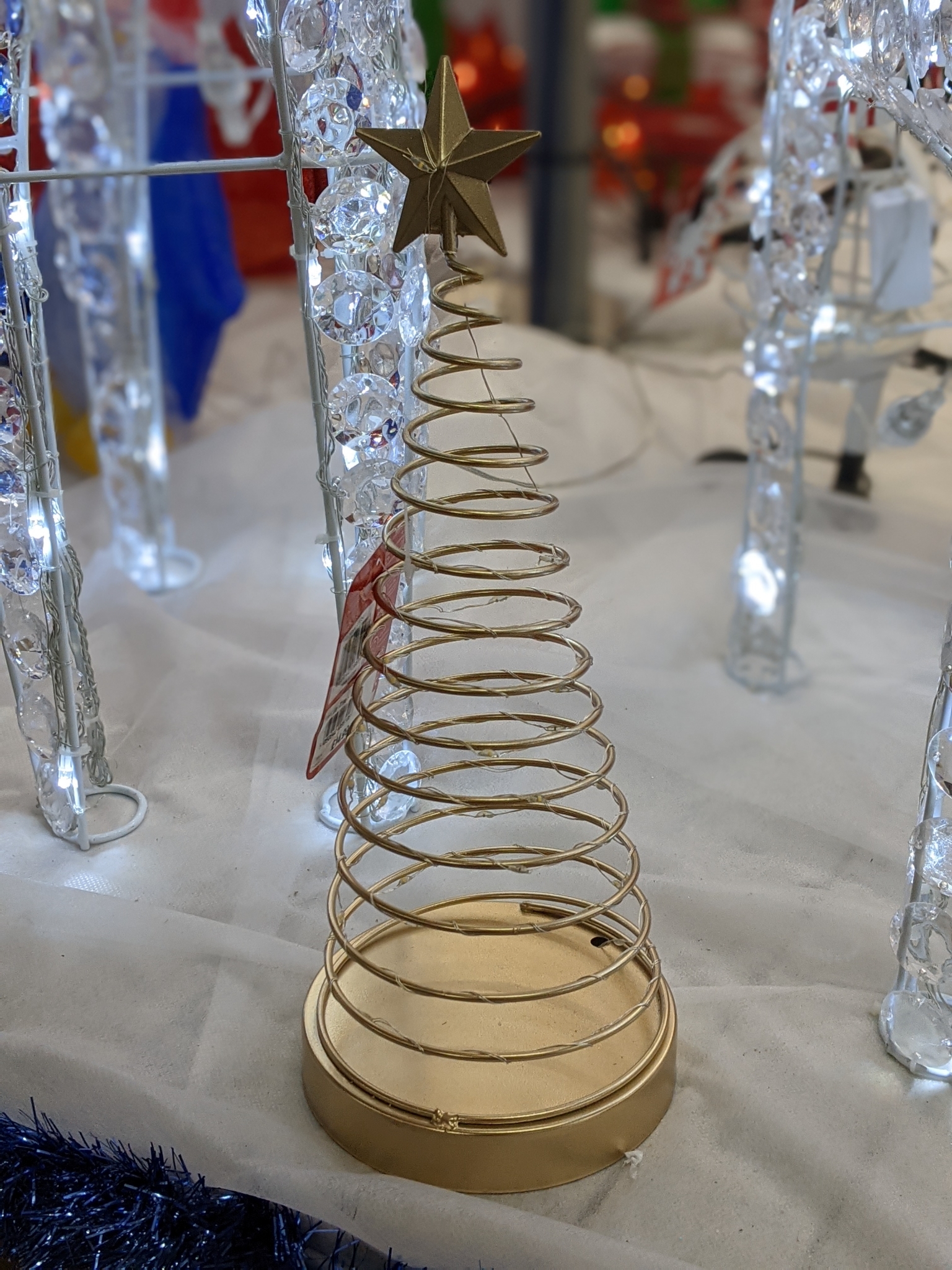 SpiraLite Tree - Gold - Radway Bridge Garden Centre